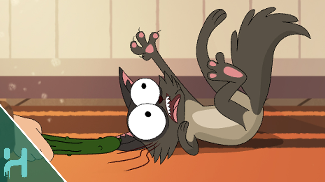 Express Crazy Cat Paperless Animation Basic - Harmony Dudes